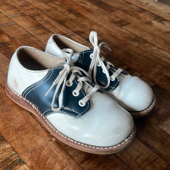 Willits Shoes Vintage Unisex Willits Leather Saddle Shoes Poshmark